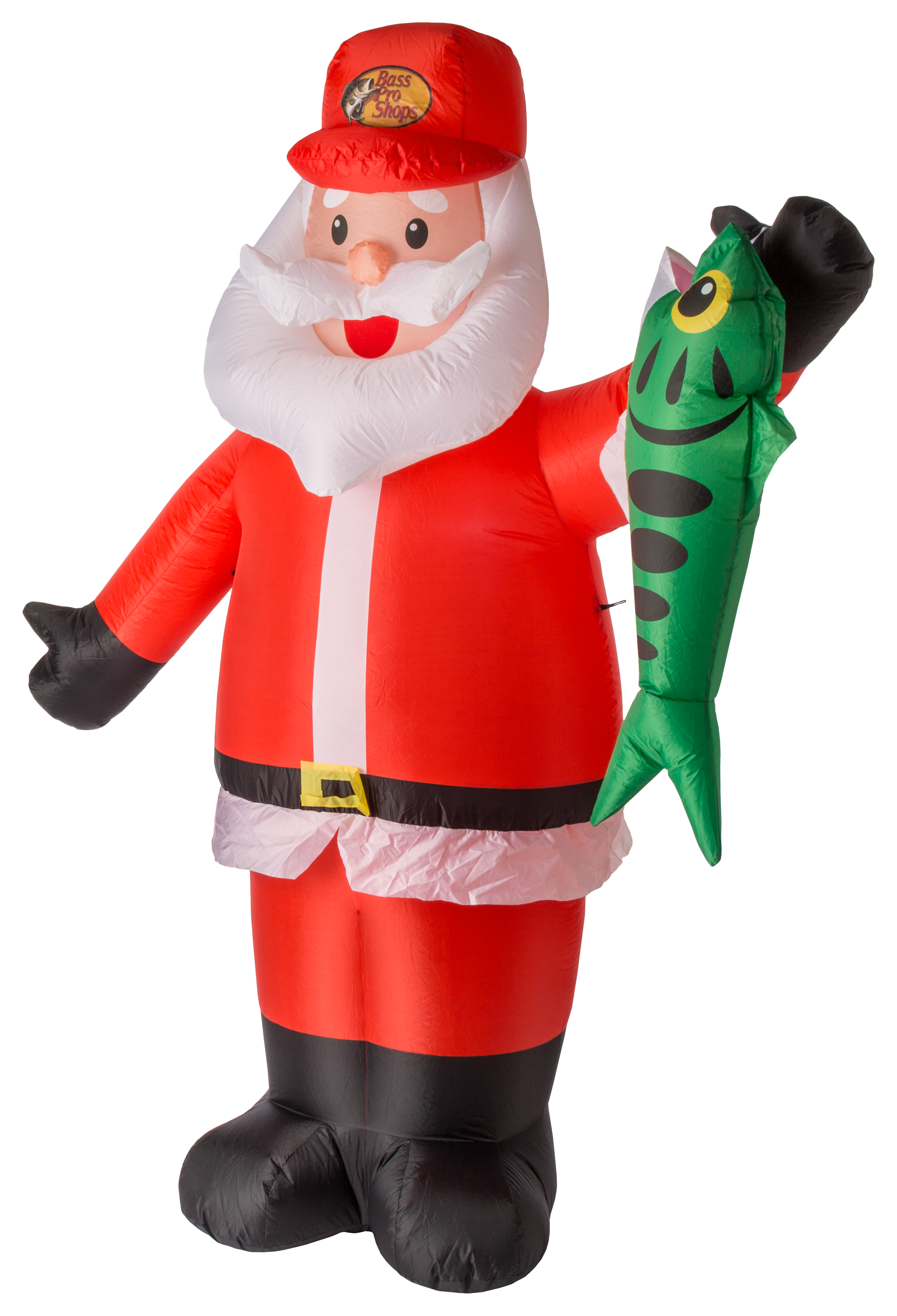 Bass Pro Shops Inflatable Fishing Santa | Bass Pro Shops